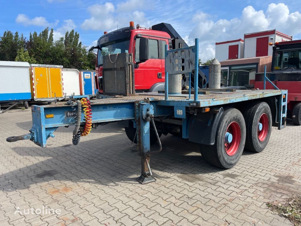 LinTrailers 18 tons ballastrailer nieuwe APK prikolica sa ravnom platformom