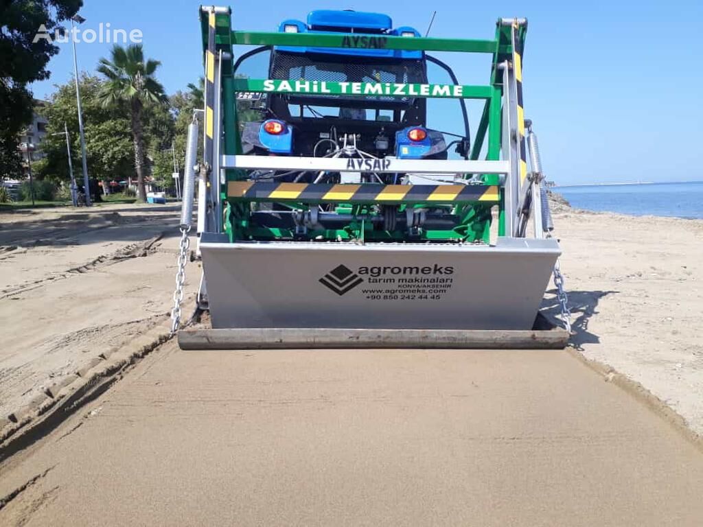 Novi Agromeks AGROMEKS BEACH CLEANER 140CM Sahil Temizleme Makinesi čistač plaže