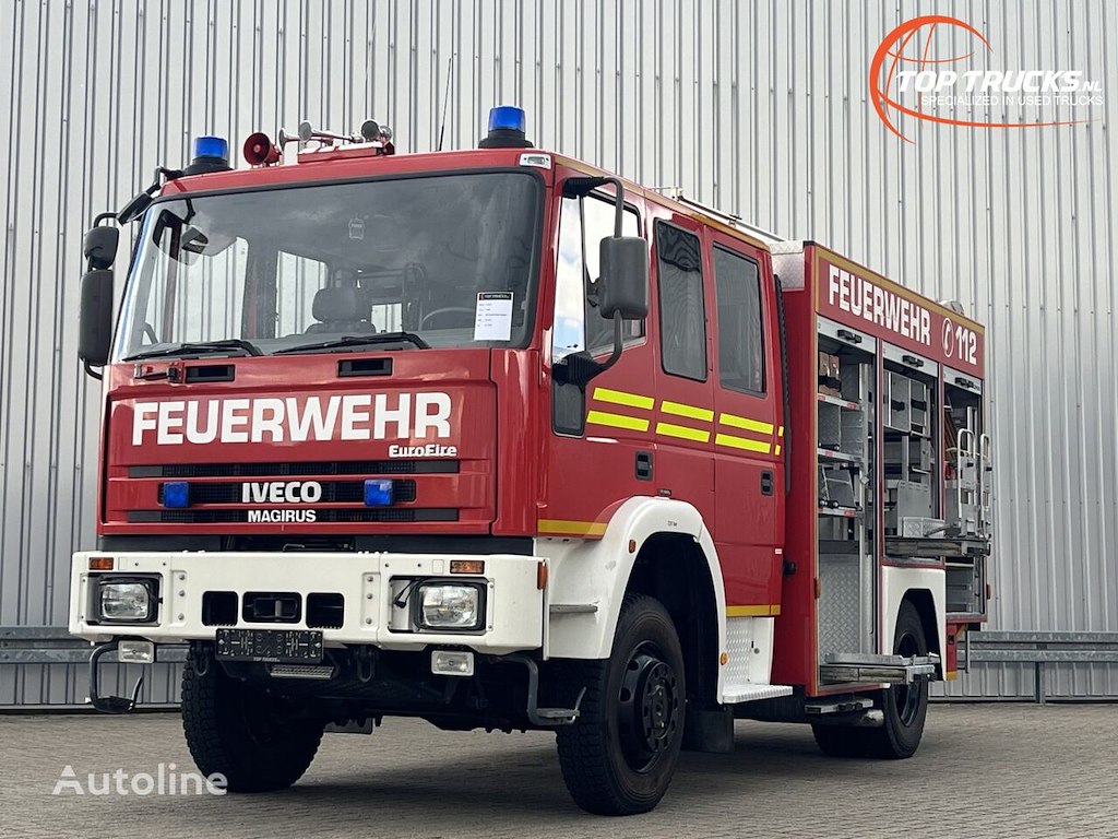 IVECO 135 E22 Eurofire 4x4 - 1.600 ltr watertank -Feuerwehr, Fire brig vatrogasno vozilo