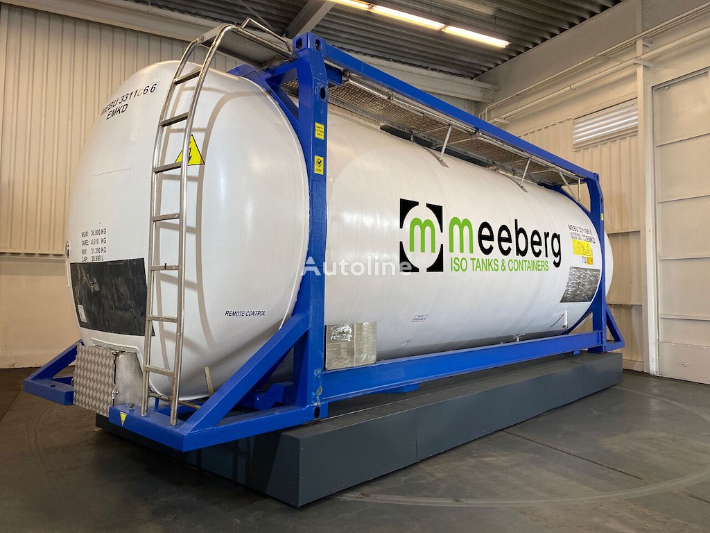 T12 23ft Swapbody Tank container 31.000L incl. new 5-years cert rezervoar-kontejner 20 stopa