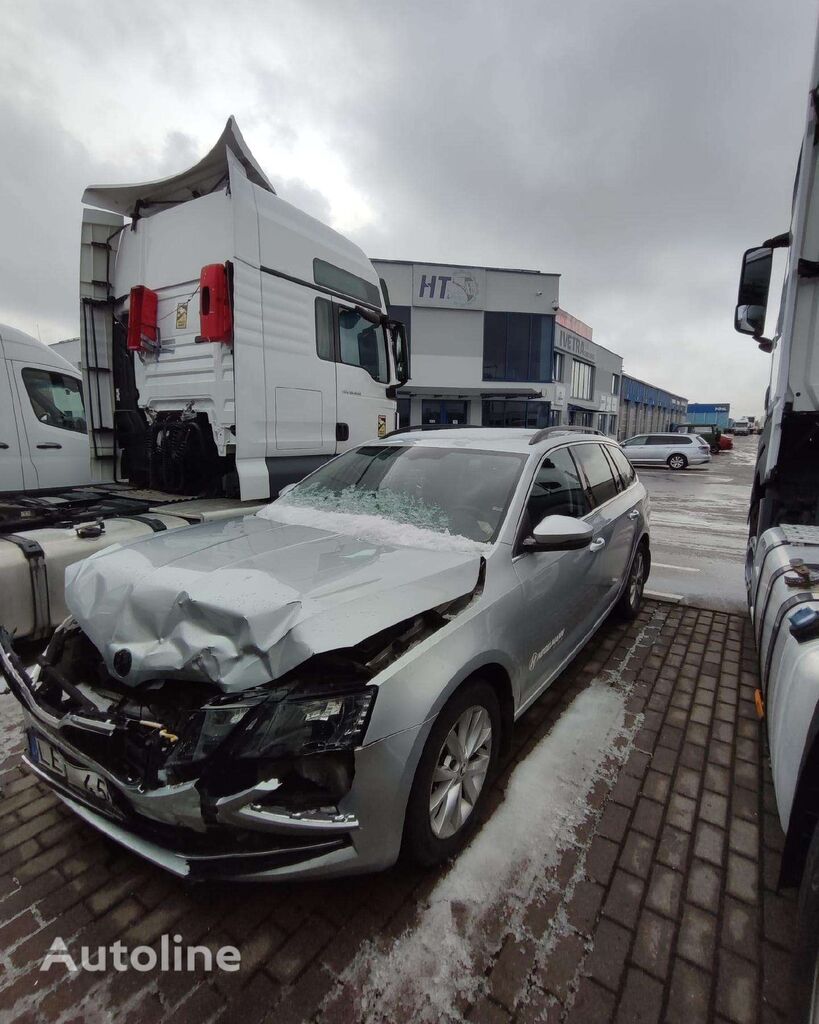 Škoda Octavia karavan nakon udesa