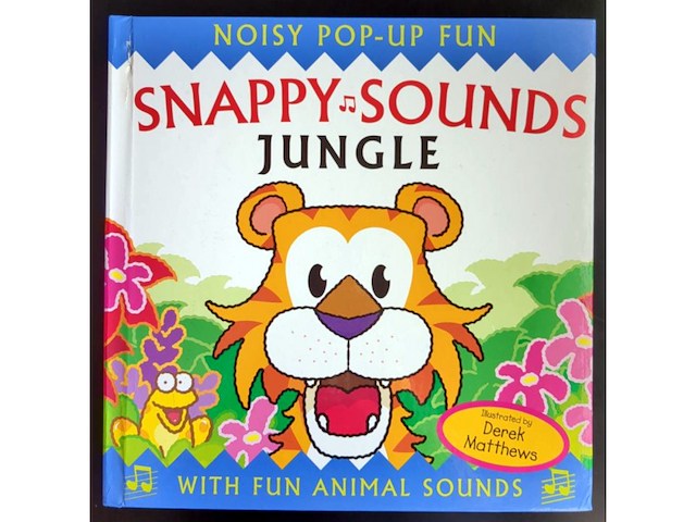 Snappy Sounds - Jungle, dečje knjige na engleskom