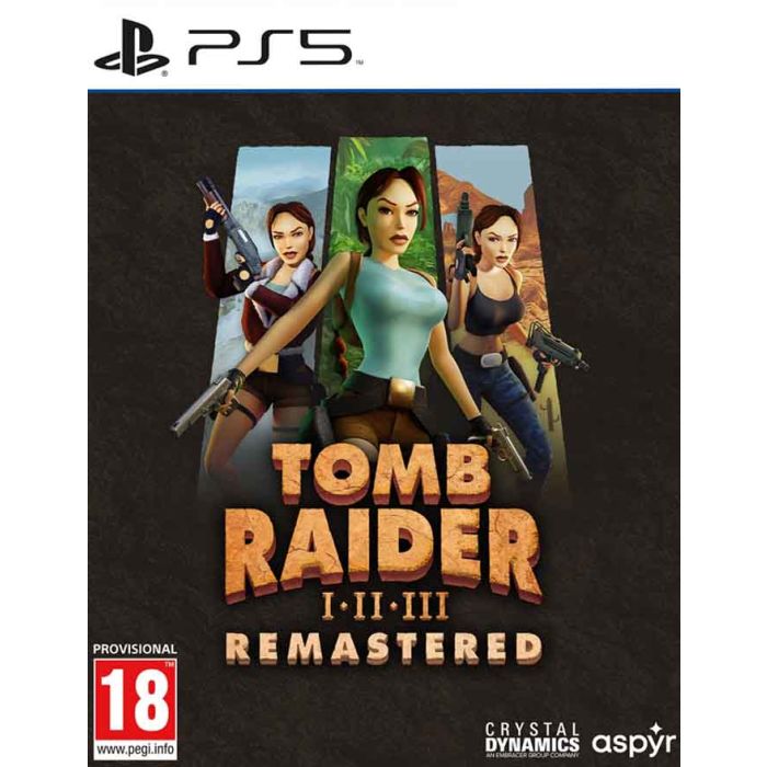 PS5 Tomb Raider I-III Remastered Starring Lara Croft