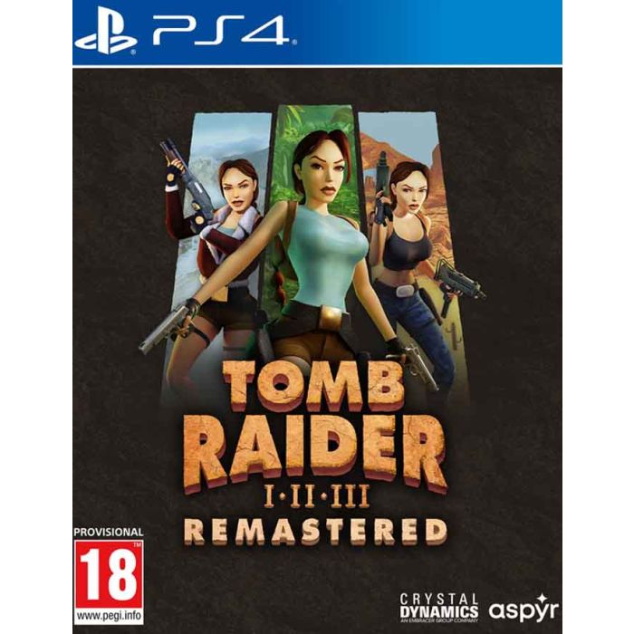 PS4 Tomb Raider I-III Remastered Starring Lara Croft