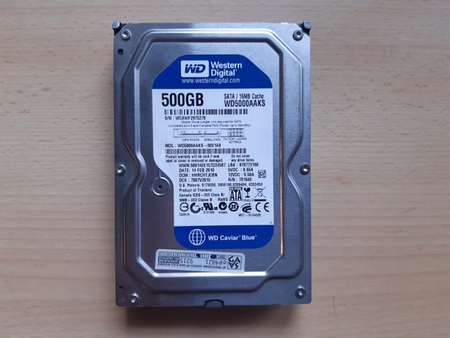 WD 500GB WD5000AAKS