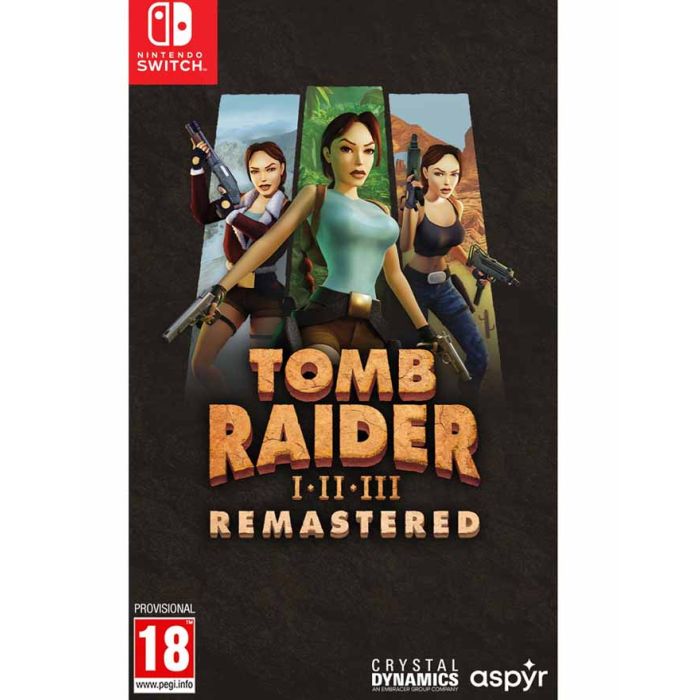 SWITCH Tomb Raider I-III Remastered Starring Lara Croft