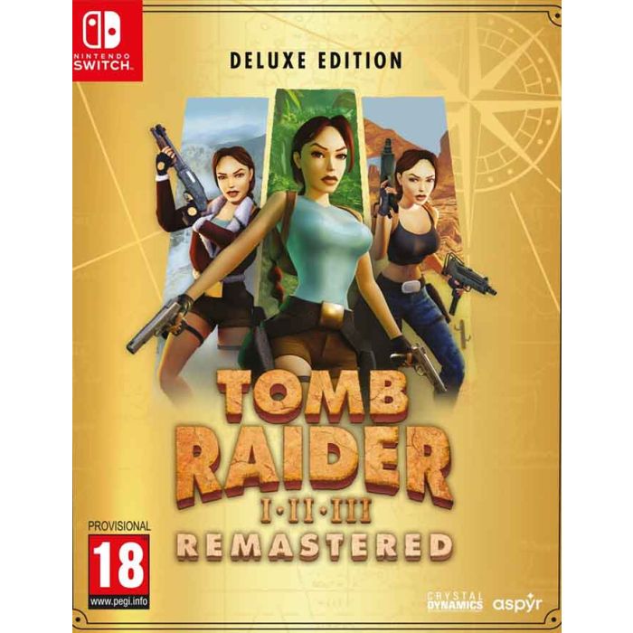 SWITCH Tomb Raider I-III Remastered Starring Lara Croft - Deluxe Edition