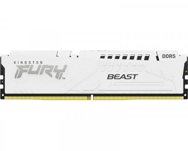 KINGSTON DIMM DDR5 32GB (2x16GB kit) 6800MTs KF568C34BWK2-32 FURY Beast White XMP