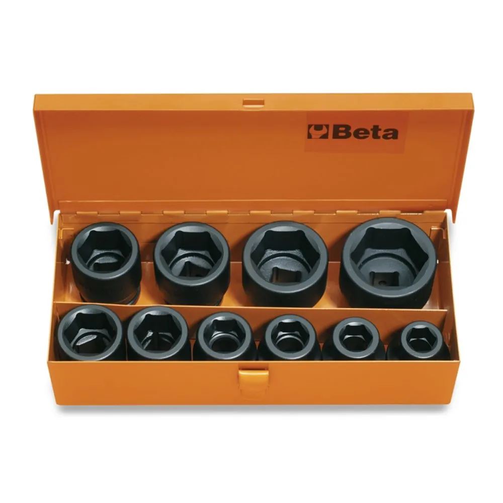 Set od 10 udarnih nasadnih ključeva 17-46mm 3/4″