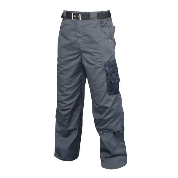 Pantalone klasicne 4TECH sivo-crna