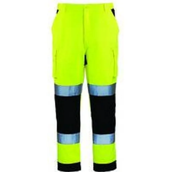 Pantalone PATROL visoka vidljivost žuto/plave