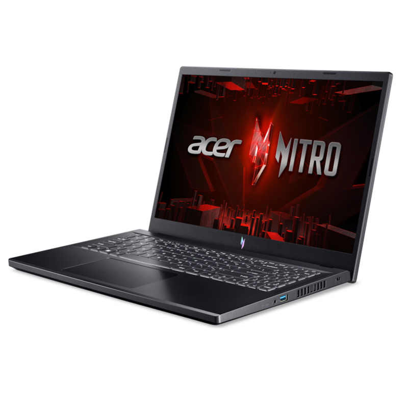 Laptop ACER Nitro ANV15-51 noOS/15.6″FHD IPS/i5-13420H/8GB/512GB SSD/GF RTX2050-4GB/FPR/backlit/crna