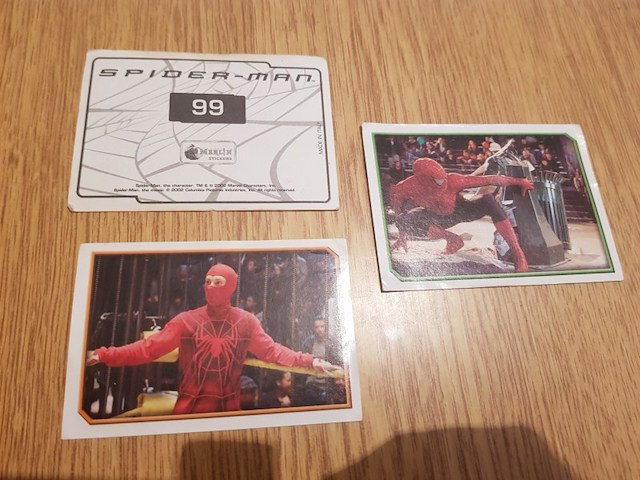 Slicice Spiderman (Merlin) - Spajdermen