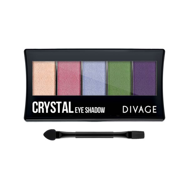 DIVAGE Paleta senki za oči 02, CRYSTAL