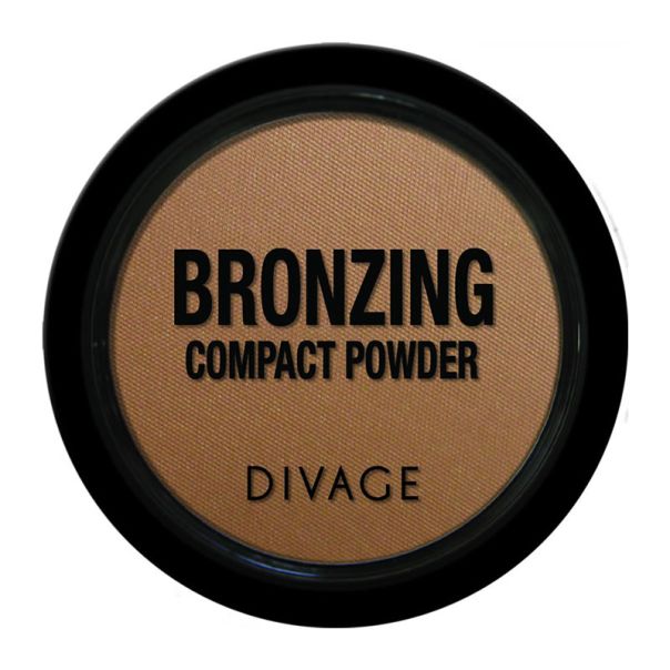 DIVAGE Bronzer za lice COMPACT POWDER 03, Bronze