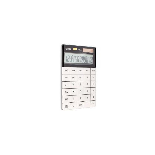 DELI Kalkulator stoni E1589P beli