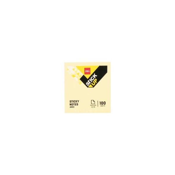 DELI Stiker blok 76x76mm žuti (100 lista)
