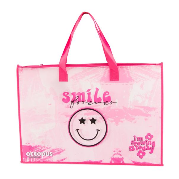 OCTOPUS Torba Za blok Broj 5 - Platnena - Smile Forever