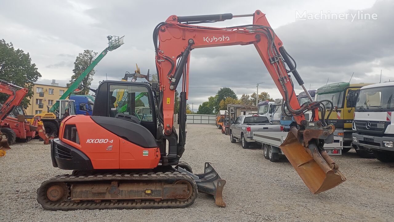 Kubota Kx080-4 bj 2014 ramię trzy razy lamane mini bager