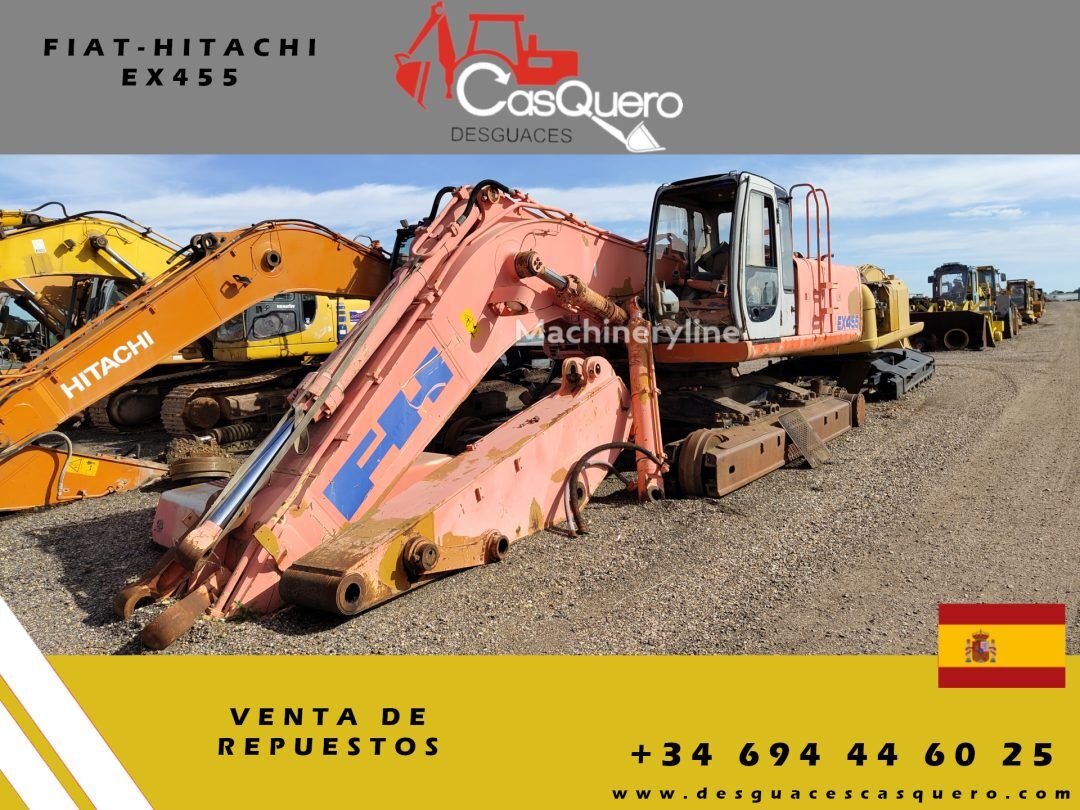 Fiat-Hitachi EX455 bager guseničar po rezervnim delovima