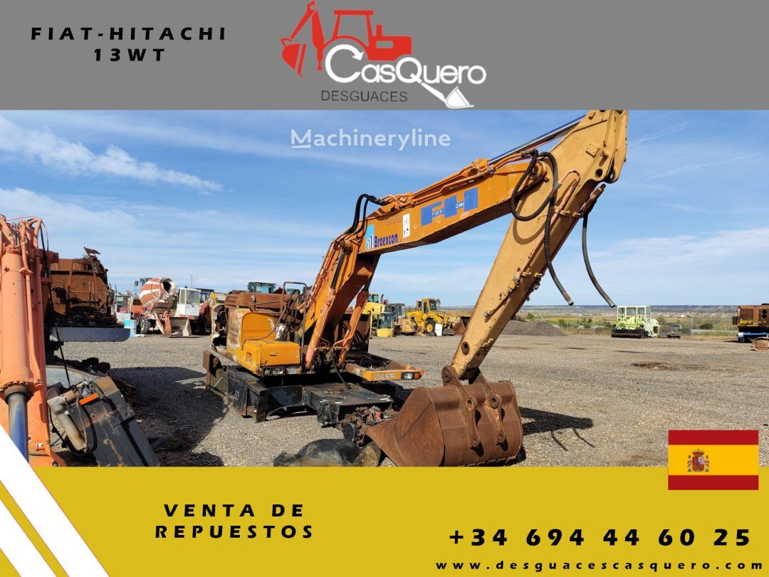 Fiat-Hitachi 13WT bager guseničar po rezervnim delovima