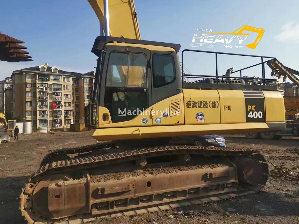 Komatsu PC400-7 bager na šinama