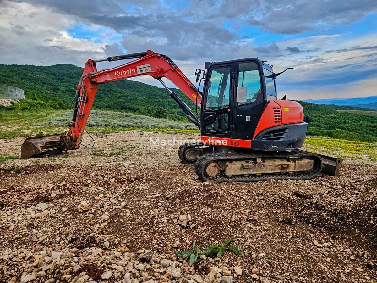 Kubota KX080-4 mini bager