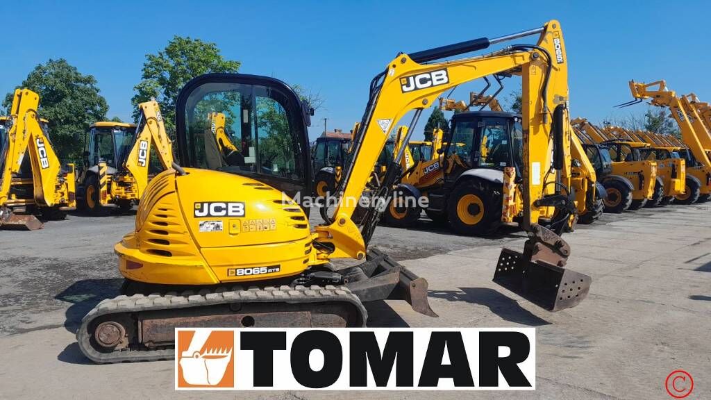 JCB 8065 RTS mini bager