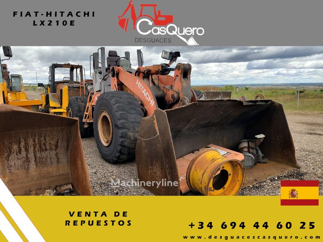 Fiat-Hitachi LX210E prednji utovarivač po rezervnim delovima