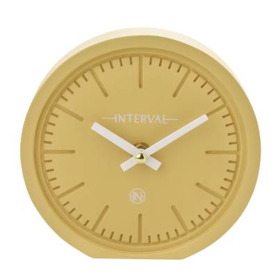 Stoni sat - Interval Minimalist, Yellow, 15cm