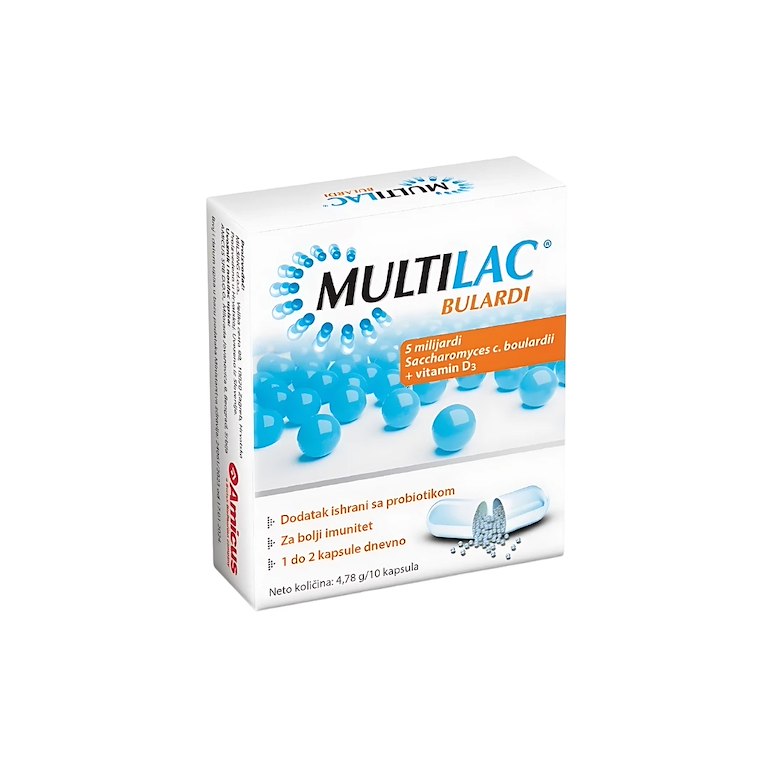 MULTILAC® Bulardi Probiotik 10 Kapsula