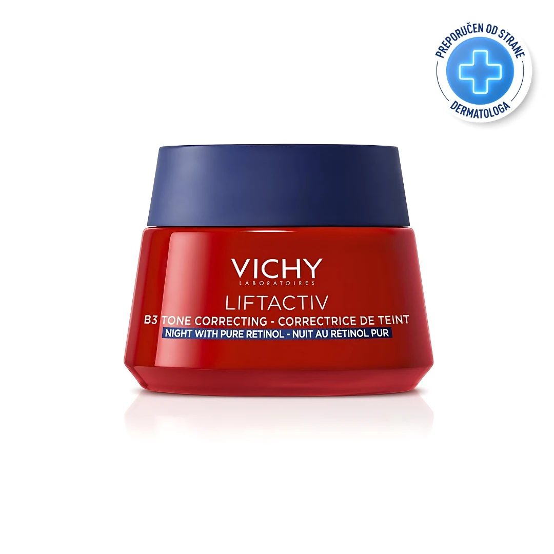 VICHY LIFTACTIV B3 ANTI-DARK SPOTS Noćna Krema Protiv Tamnih Hiperpignemntacijskih Fleka i Bora 50 mL