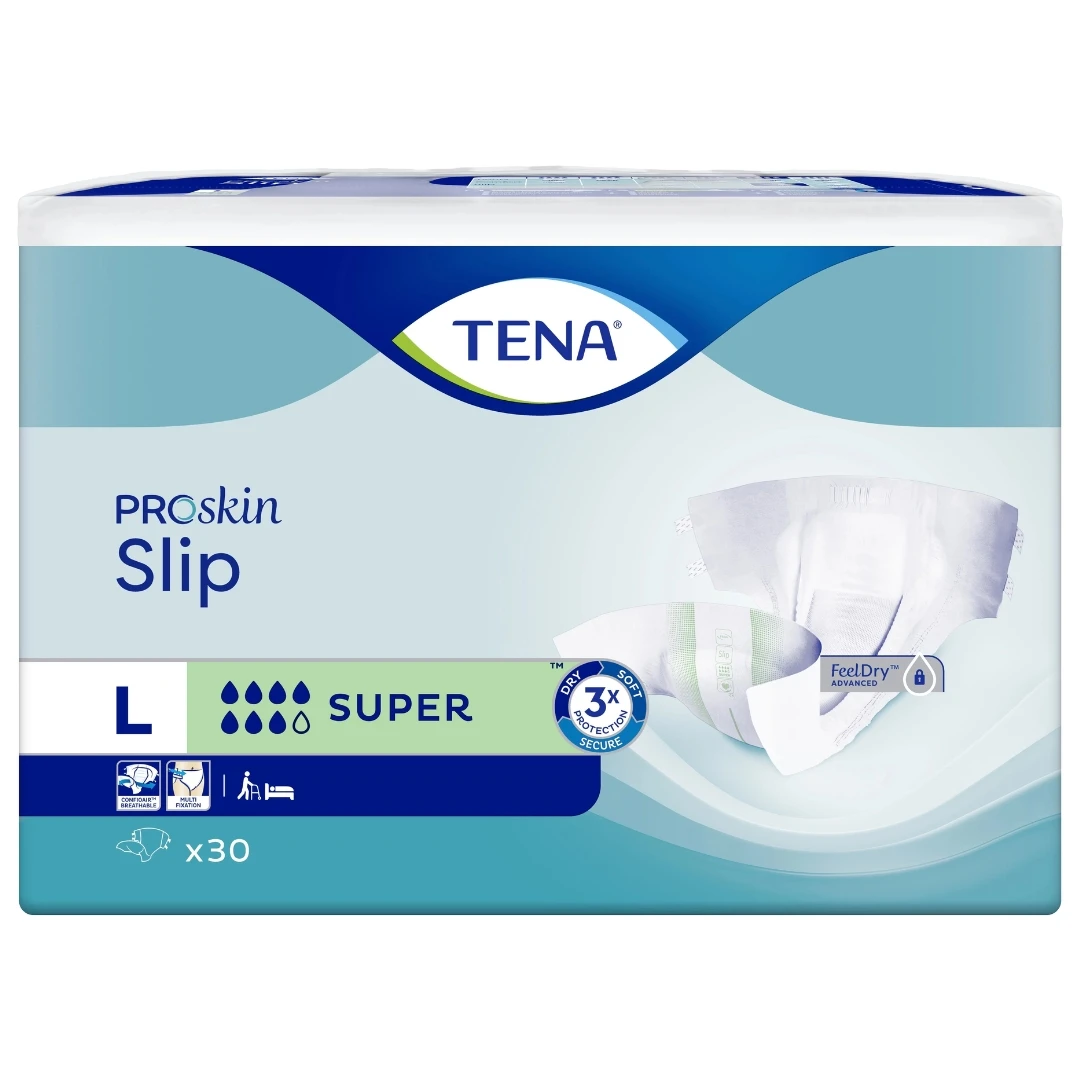 TENA® Pelene za Odrasle Slip Super L 30 Pelena za Inkontinenciju