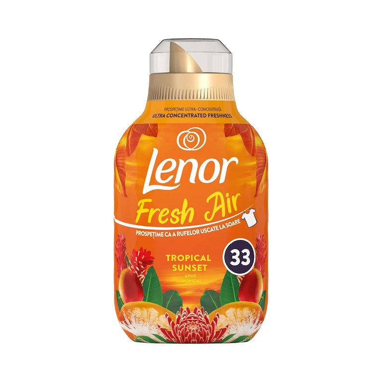 Lenor Koncentrovani Omekšivač za Veš Fresh Air TROPICAL SUNSET Plavi 33 Pranja