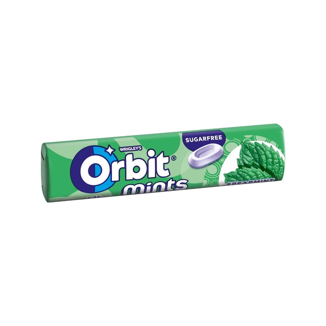 Orbit® Bombone SPEARMINT Svetlo Zelene sa Ukusom Mente 16 Bombona