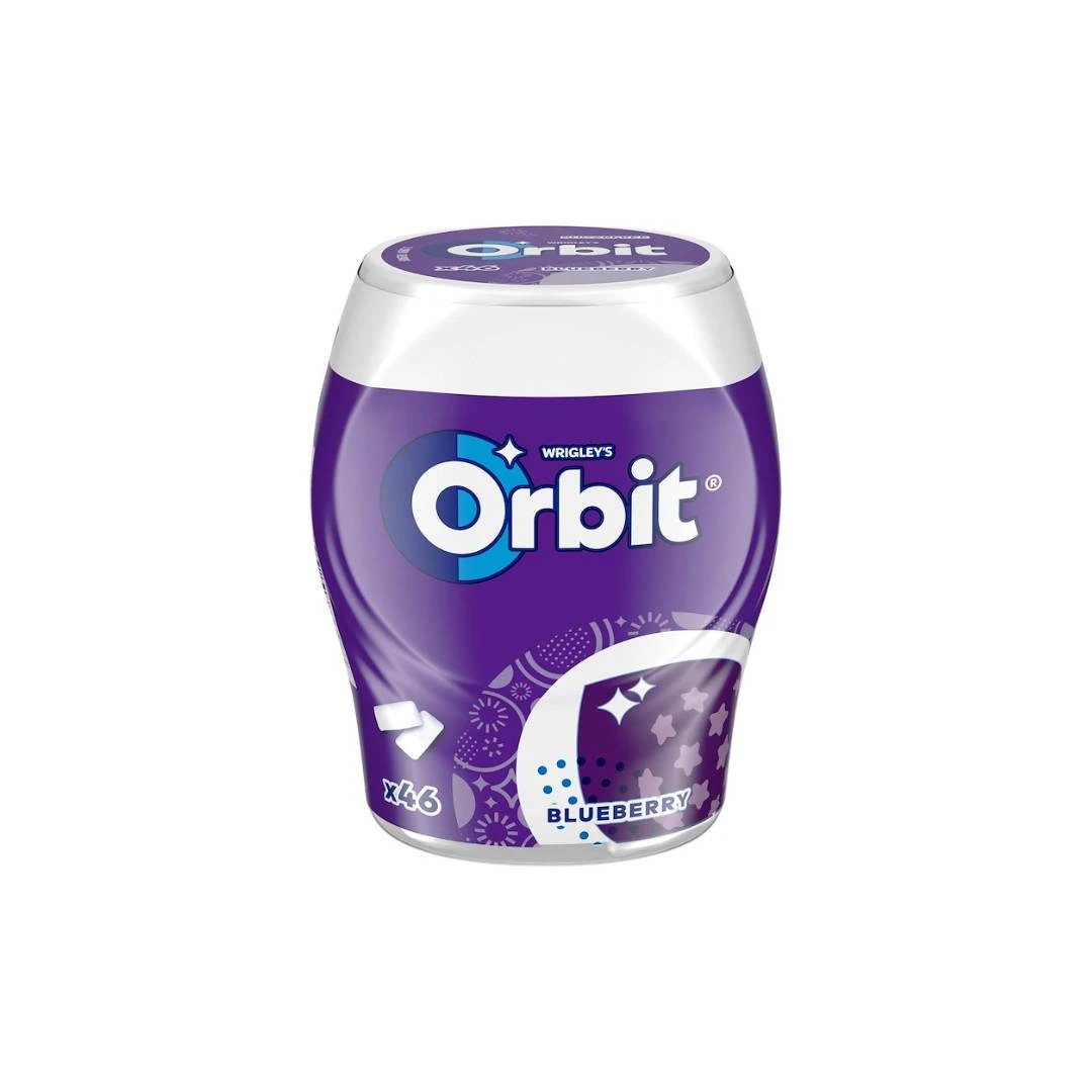 Orbit® Žvake BOROVNICA Bočica 46 Žvaka