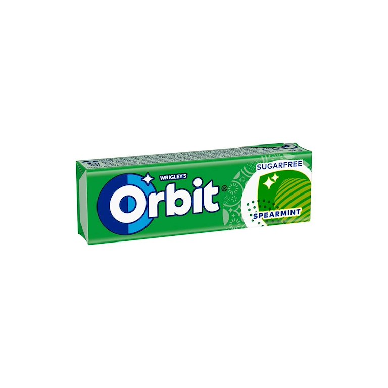 Orbit® Žvake SPEARMINT sa Ukusom Mente 10 Žvaka