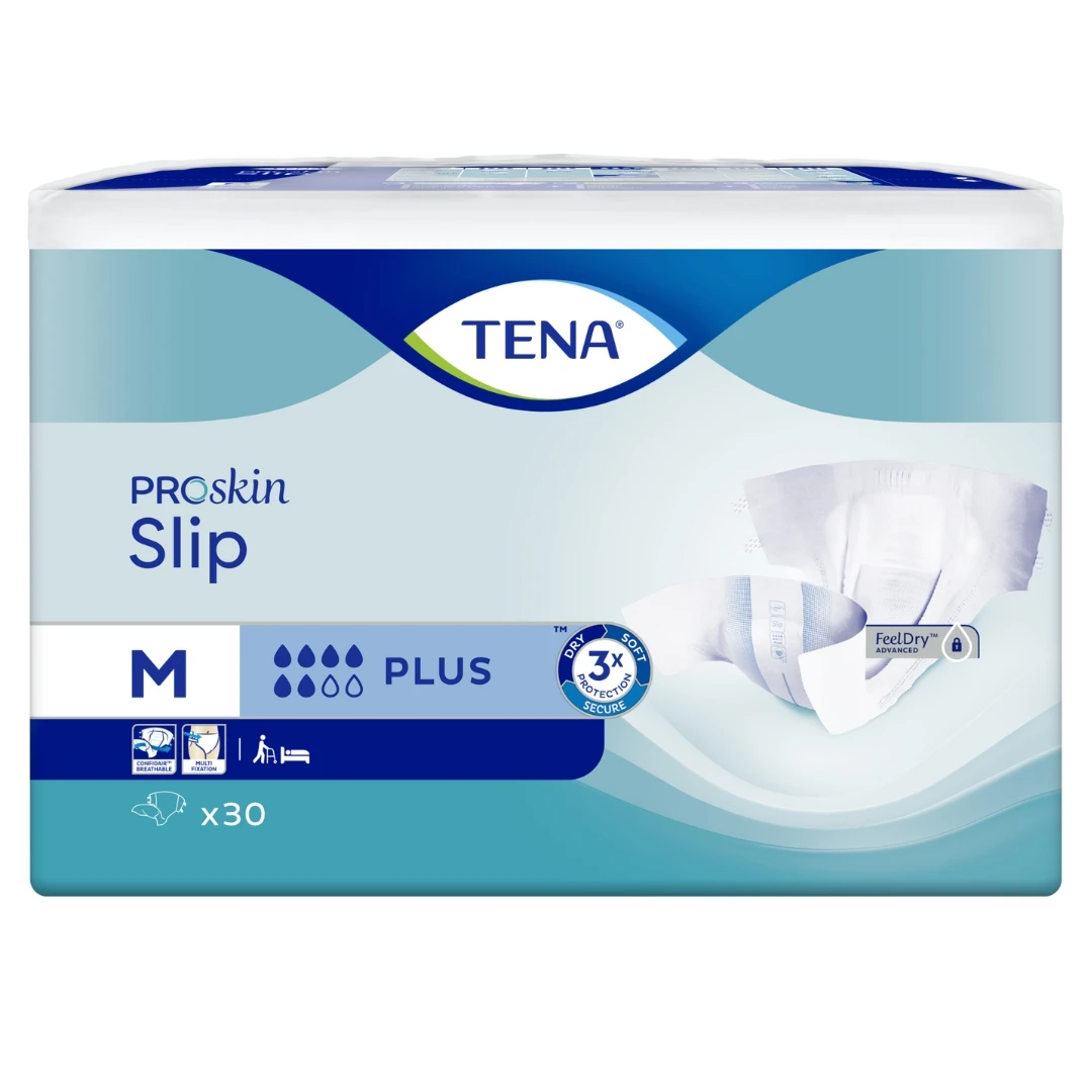 TENA® Pelene za Odrasle Slip Plus M 30 Pelena za Inkontinenciju