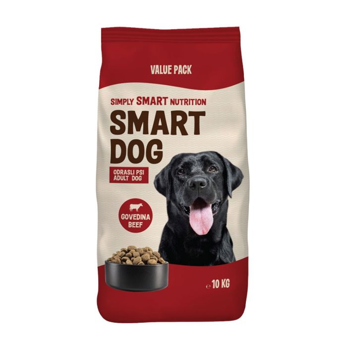 SMART DOG Adult Govedina 10 kg