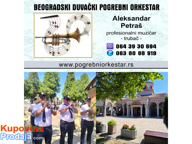 Trubači bleh muzika pogrebni orkestar za sahrane Srbija Beograd