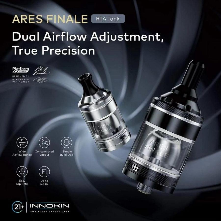 Innokin Ares Finale RTA 4.5ml atomizer