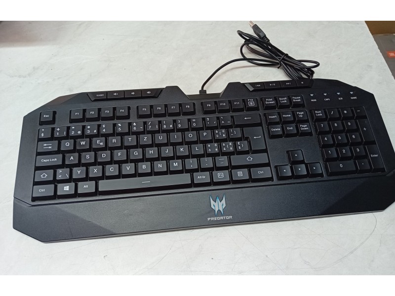 Acer Predator Gaming Keyboard ispravna SK-9627 usb