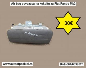AIR BAG SUVOZACA NA KOKPITU ZA FIAT PANDU MK2
 FIAT PANDA MK2