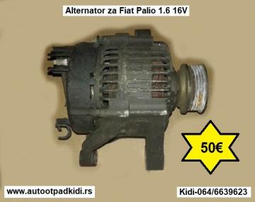 ALTERNATOR ZA FIAT PALIO 1.6 16V
 FIAT PALIO