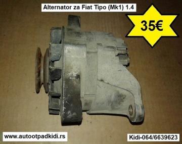 ALTERNATOR ZA FIAT TIPO (MK1) 1.4
 FIAT TIPO MK1