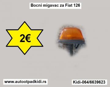 Bocni migavac za Fiat 126
Fiat 126 (Peglica) oldtajmer