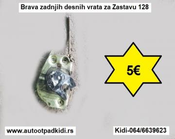 Brava zadnjih desnih vrata za Zastavu 128
Zastava 128