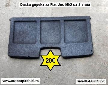 Daska gepeka za Fiat Uno Mk2 sa 3 vrata
Fiat Uno Mk2