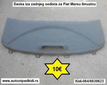 Daska iza zadnjeg sedista za Fiat Mareu limuzinu
Fiat Marea