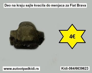 DEO NA KRAJU SAJLE KVACILA DO MENJACA ZA FIAT BRAVA
 FIAT BRAVA